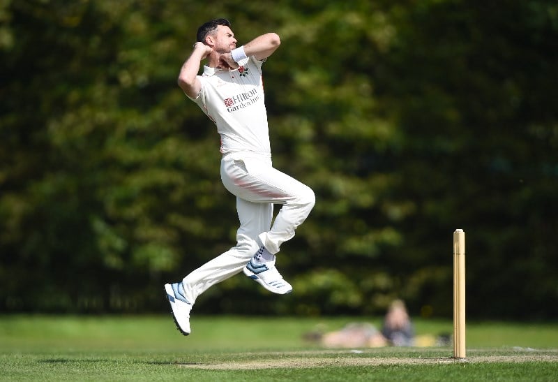 England's Jimmy Anderson Takes Two Wickets In Cricket Return