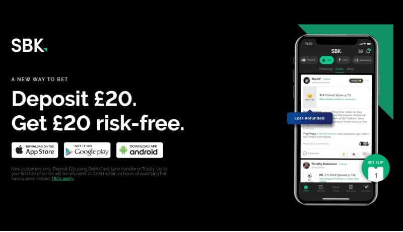 SBK Bonus Code - Try the Smarkets-powered sportsbook with this SBK bet ...