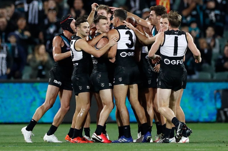 Port Adelaide vs Geelong Cats AFL Qualifying Final - Power win 58-42 ...