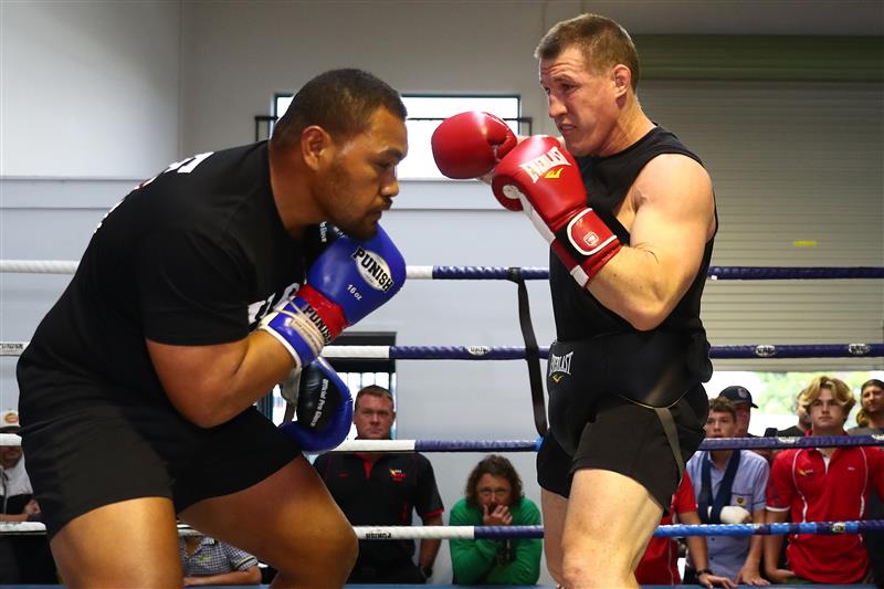 Justis Hunni vs Paul Gallen | Ex-NRL Ace Back In Training To Face ...