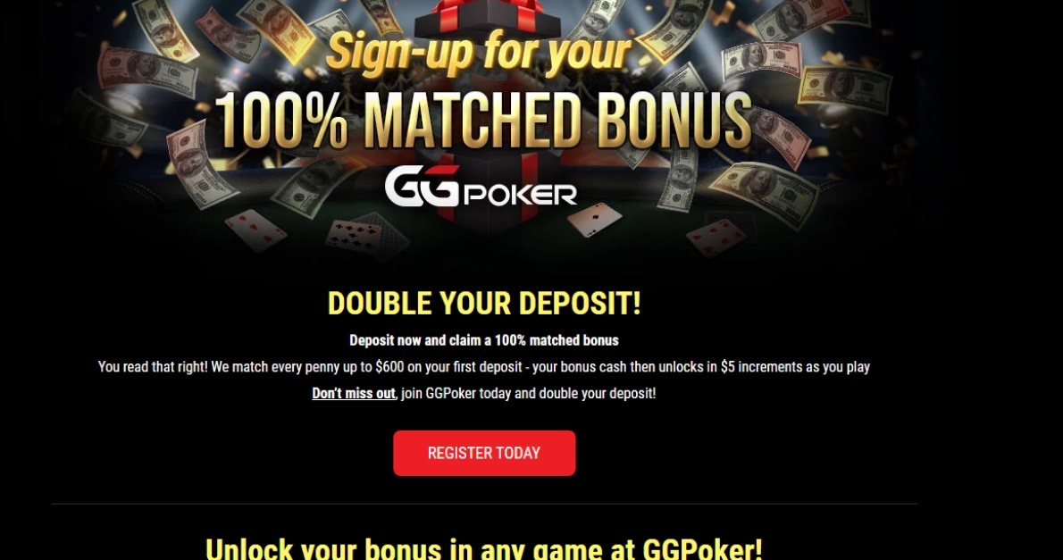 GGPoker Bonus Code NEWBONUS Get 600 When Registering GGPoker Bonus Code NEWBONUS Get 600 When Registering