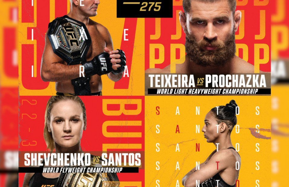 UFC 275: Glover Teixeira vs Jiri Prochazka predictions and tips