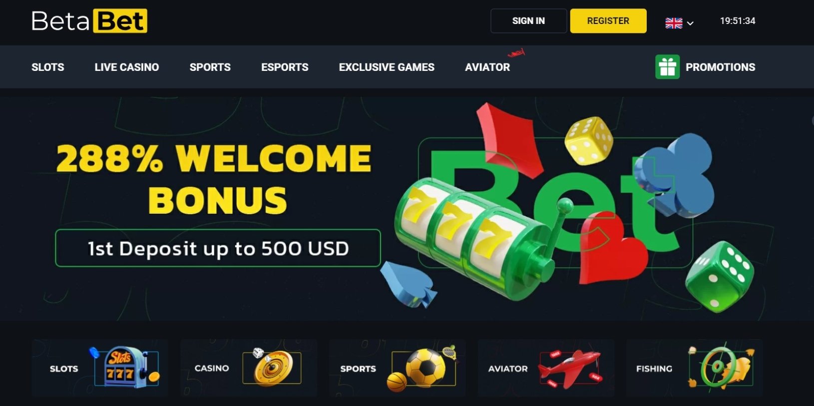 BetaBet Promo Code NEWBONUS - 288% bonus up to $500