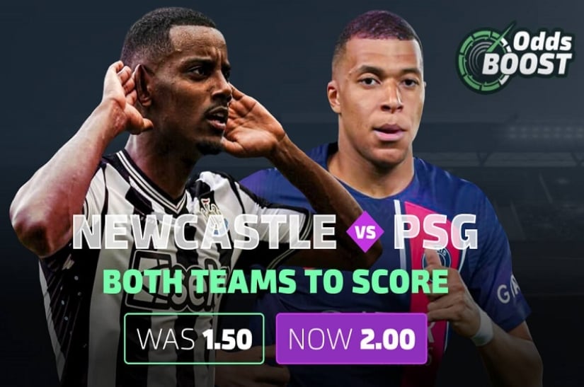 Newcastle vs PSG Price Boost