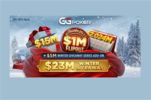 GGPoker Winter Giveaway - $23 million up for grabs in December & January