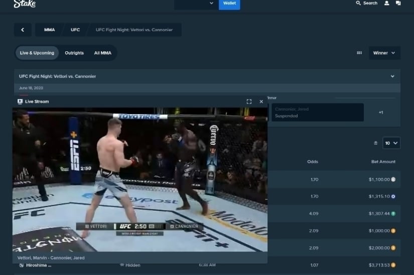 How To Watch UFC Fight Night: Cannonier vs Imavov Live Right Now