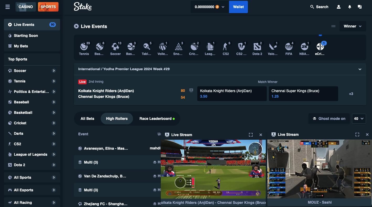 Stake Live Stream Multiview | How to Watch Multiple Live Streams at Stake