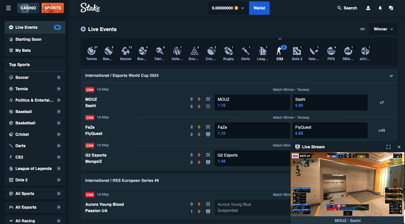 Stake Live Stream Multiview | Comment regarder plusieurs diffusions en ...