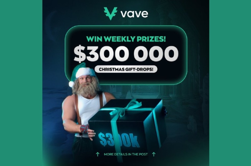 Vave Christmas Gift Drops: Earn A Share Of $300,000 With Weekly Gift ...