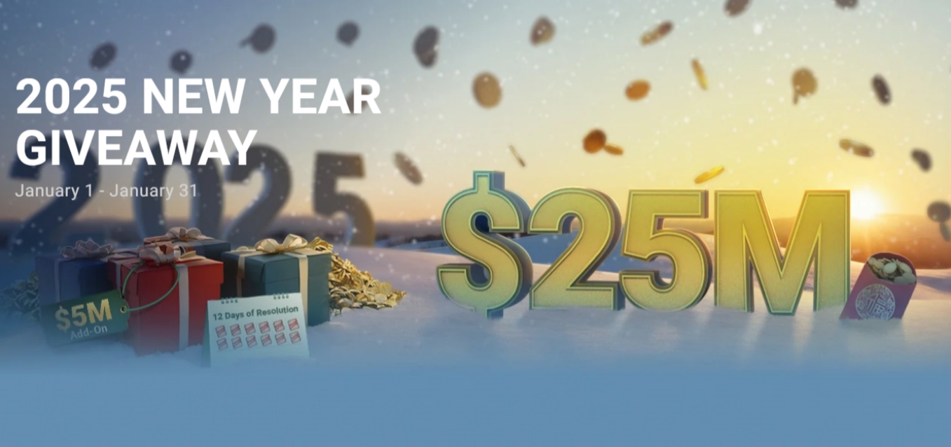 GGPoker débute l'année 2025 avec un cadeau de Nouvel An de 25 millions ...