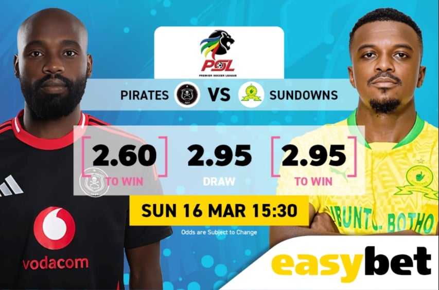 Orlando Pirates vs Mamelodi Sundowns Betting Odds - Get top odds at ...
