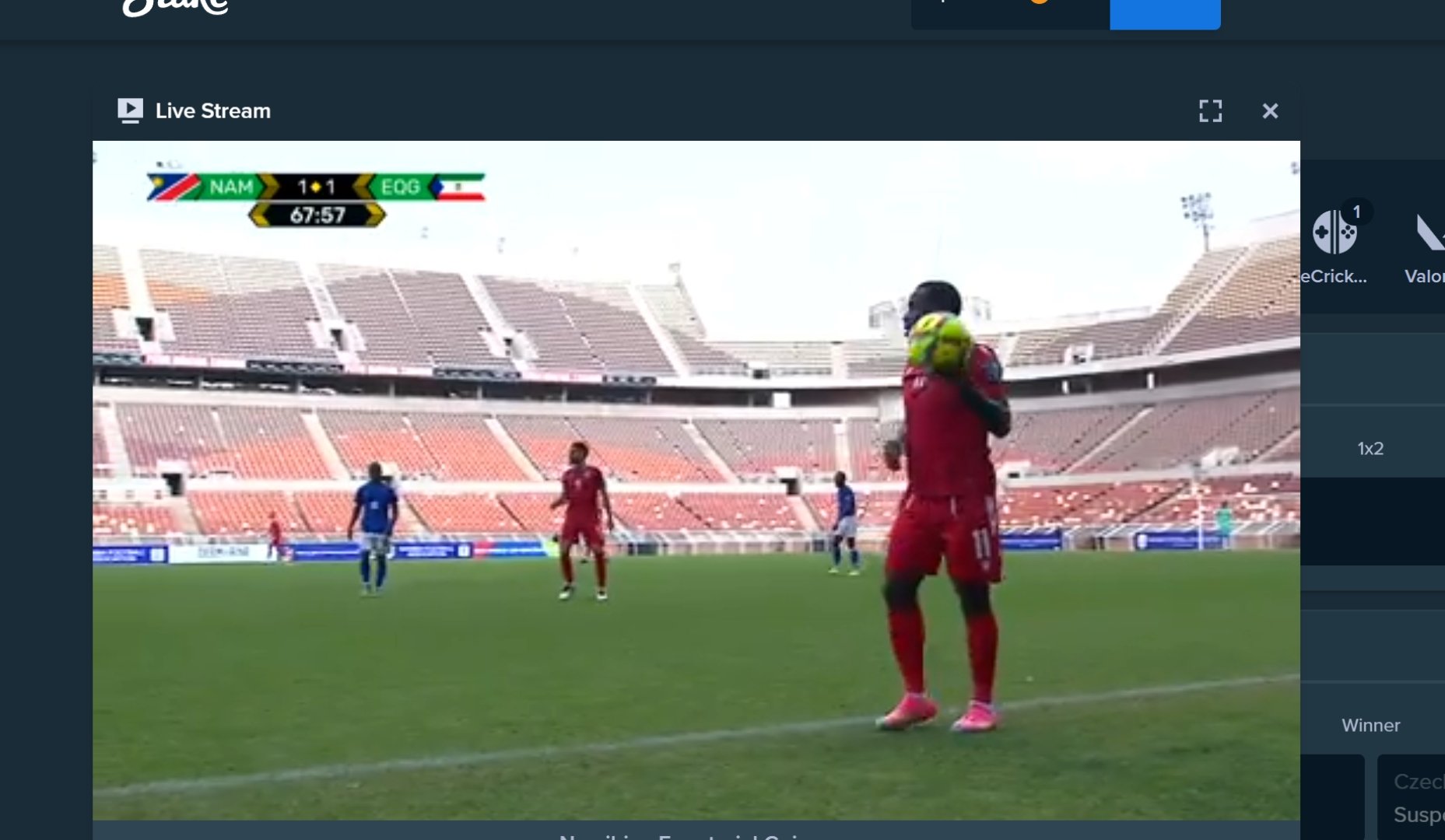 Live Stream 2026 CAF World Cup Qualifiers at Stake.com