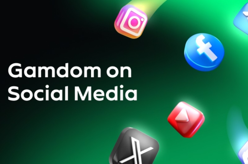 Follow Gamdom on Social Media for Exclusive Rewards and Giveaways