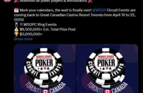 WSOP Circuit Toronto 2025: Main Event Excitement & Winners