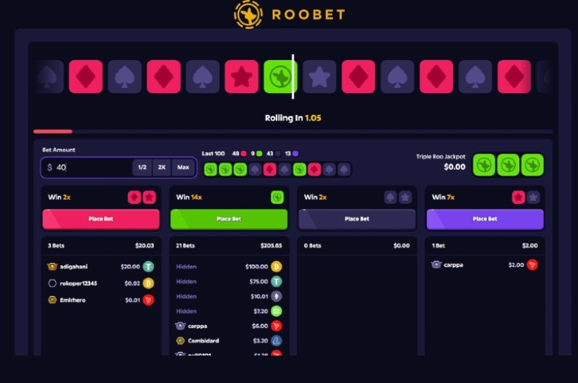 Roobet’s Roo Roulette Rains Riches: 21 Players Share $630,000