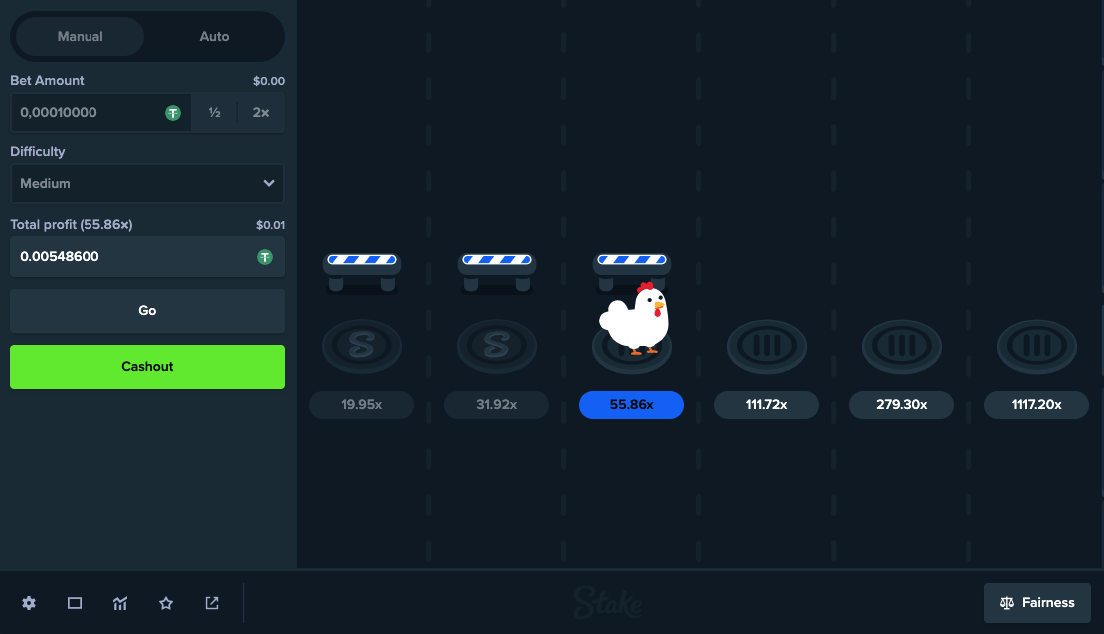Stake Originals $110K Chicken Casino Game Max Win