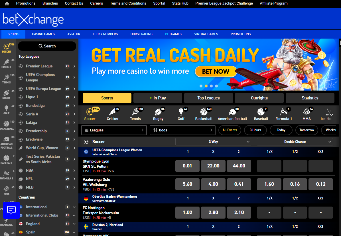 BetXchange South Africa Review 2026 - Leading sports and casino betting
