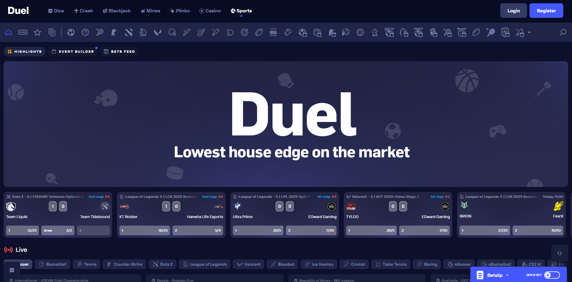 Duel.com Promo Code MONEYLINE - 0% House Edge on All Bets (June 2026)