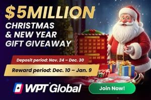 $5M Christmas & New Year Promotion Launches at WPT Global