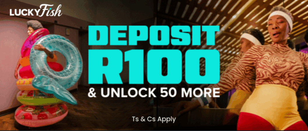 Lucky Fish Double Bonus - 2 bonuses available for limited time