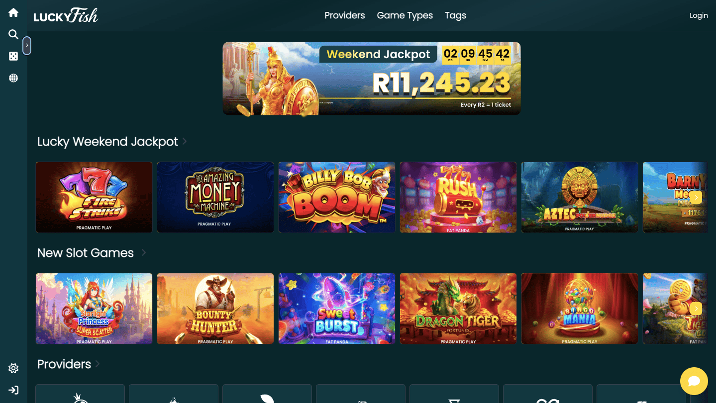 Lucky Fish Promo Code HUGE: Claim R50 No-Deposit Bonus + 25 Free Spins