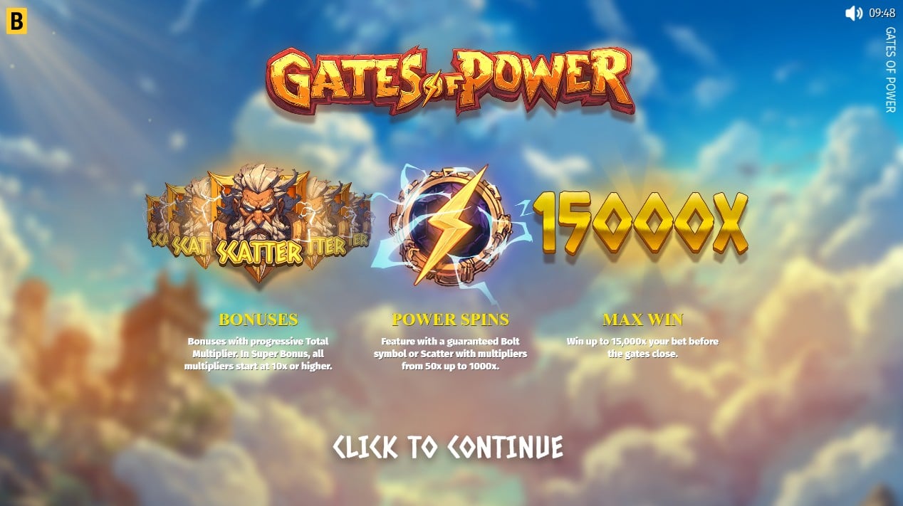 Burst Open the Gates of Power and Win up to 15,000x at Shuffle Casino