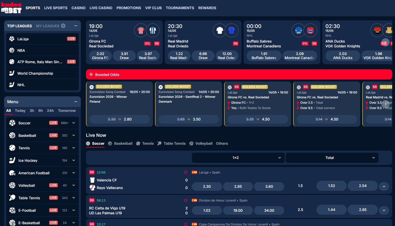 Kudosbet Review 2026 - New Sportsbook & Casino