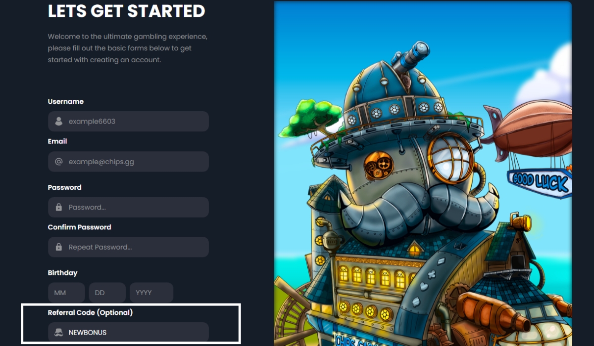 Chips gg Referral Code maxbonus Tested January 2024 Chips gg Referral Code maxbonus Tested January 2024