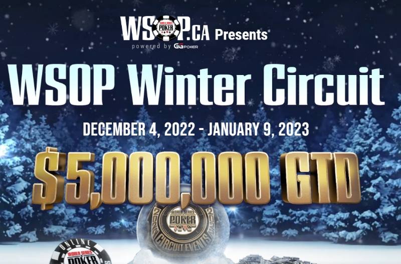 Wsop Ontario Launches 5million Wsop Winter Circuit